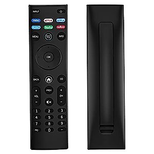 Universal Remote Control for All Vizio Smart TV, XRT140 for VIZIO All LED LCD HD 4K UHD HDR Smart TVs, Replacement XRT136 Smartcast D-Series E-Series M-Series P/PX-Series V-Series, No Setup Required