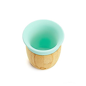 Munchkin® Bambou™ 5oz Open Training Cup for Babies and Toddlers, Non-Toxic Bamboo and Food-Grade Silicone