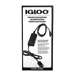 Igloo 110V AC Power Converter for Iceless Kool Mate Cool Chill Thermolectric Coolers