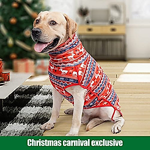 Dog Sweater Pullover Cold Weather Vest for Dogs Dog Sweatshirt Dog Jacket for Indoor and Outdoor Use