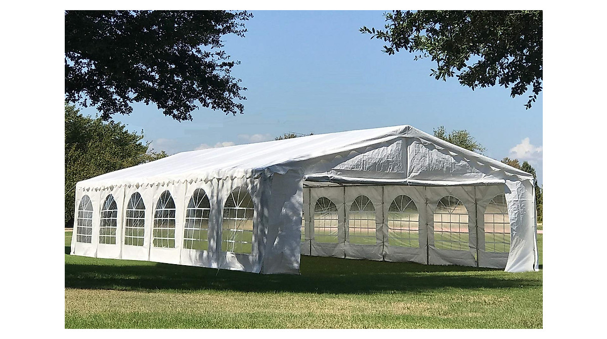 DELTA 40'x20' Budget PE Tents for Parties, Party Tent, Wedding Tent ...