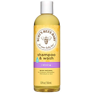 Burt's Bees Baby Shampoo & Wash, Calming, 12 Ounces (Packaging May Vary)