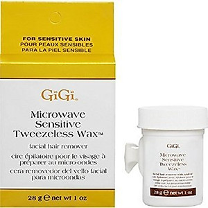GiGi Microwave Tweezeless Wax, 1 Ounce (Pack of 3)