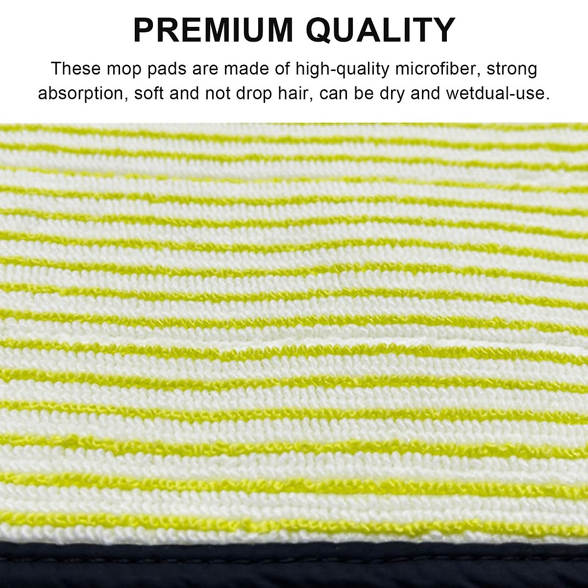 HIFROM RV2001WD Replacement Mop Pads Compatible with Shark RV2001WD RV2002WD AV2001WD RV2000WD Robot Vacuum,Shark Vacmop Pads Refills 4 Pack
