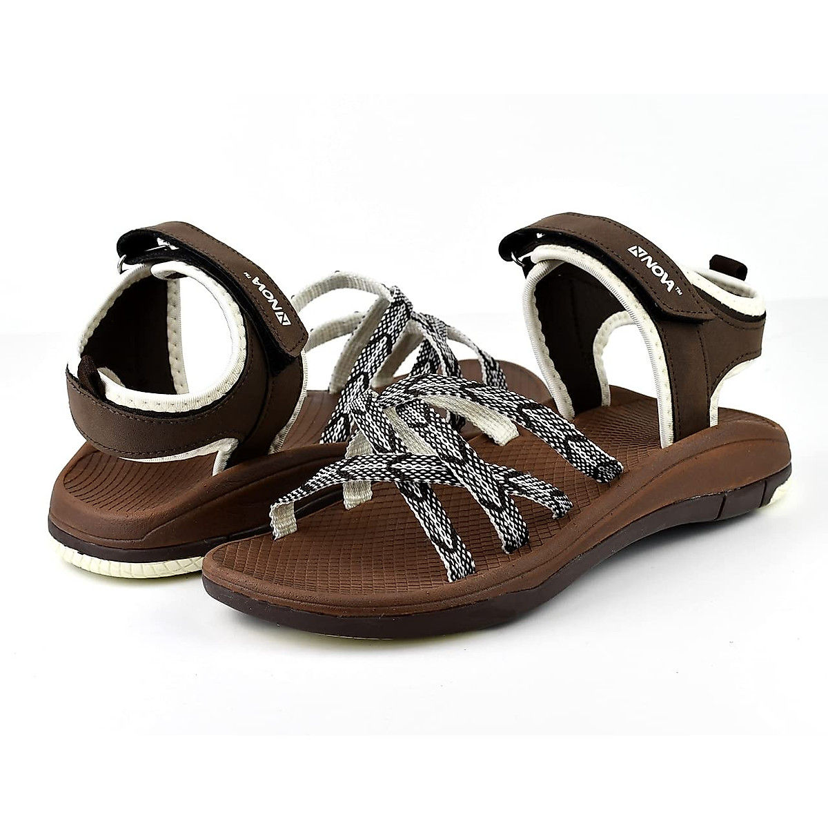 Nova Utopia Women's Sport Sandals Beach Sandals, NF Utopia Women's NFLS60 Beige 6
