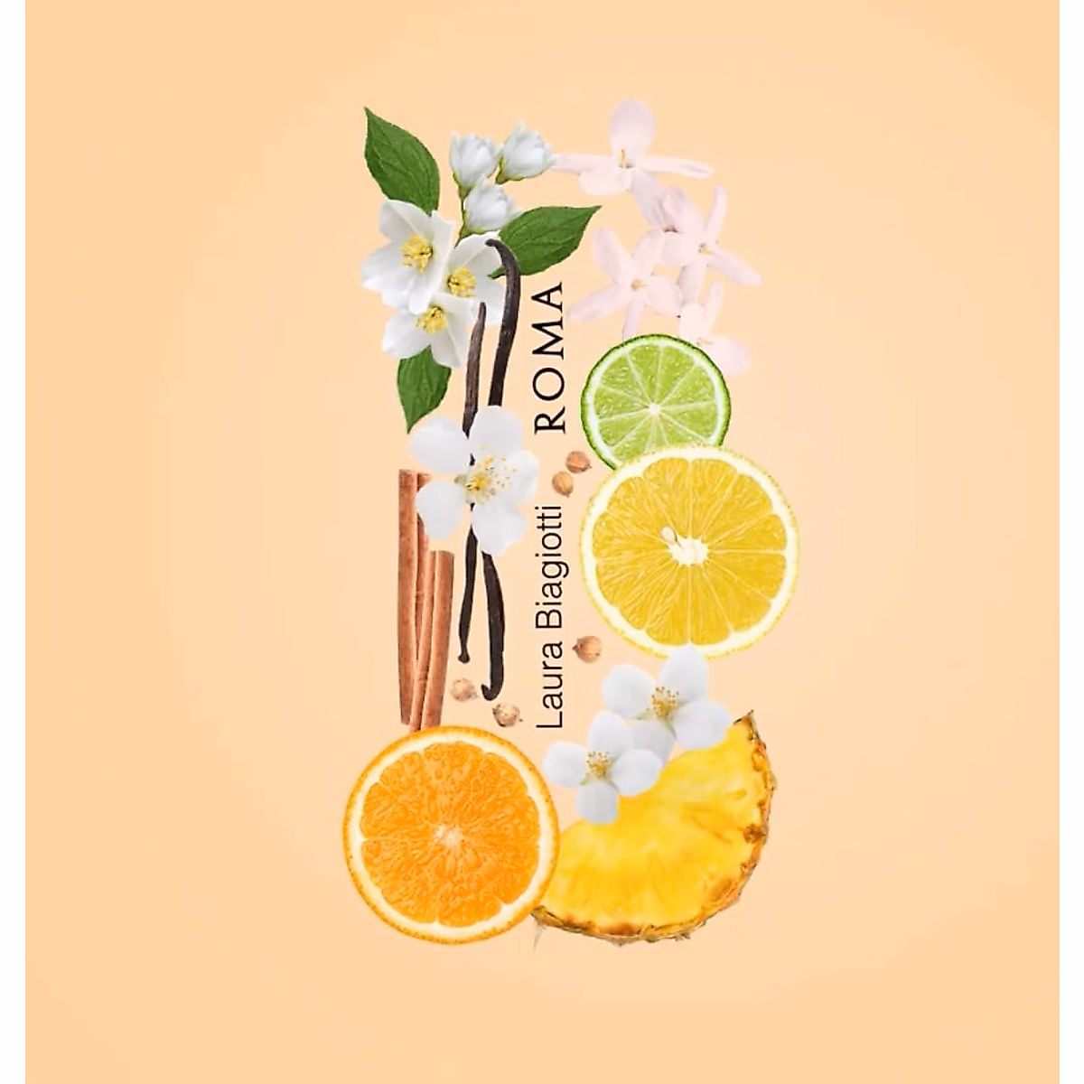 Laura Biagiotti Roma for Women - Sweet and Elegant Scent - Opens with Pink Grapefruit and Black Currant - Unleashes Delicate and Timeless Sensuality - Perfect for Date Night - 3.3 oz EDT Spray