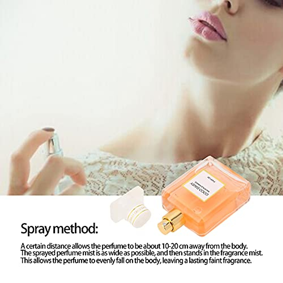 YUYTE eau de toilette spray 50ml, long-lasting perfume with quick spray head, eau de parfum,Christmas gift for Valentine's Day for women