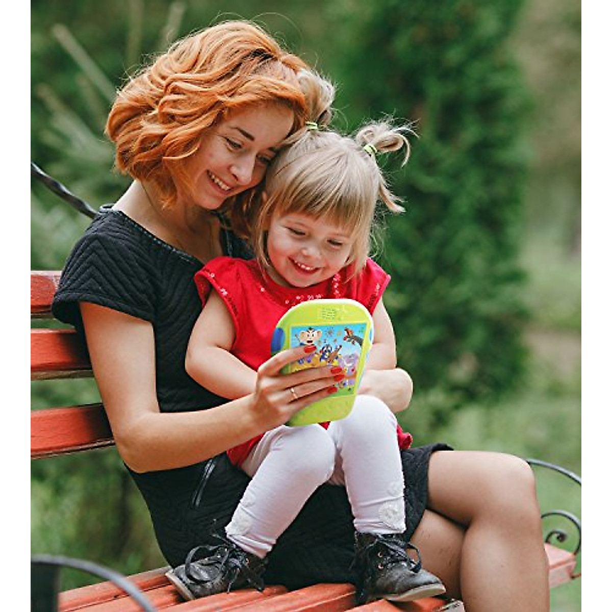 Spanish Learning Tablet for Kids - Bilingual Toy for Toddlers to Learn Spanish ABC, Numbers, Spelling, “Where is?” Game, Melodies, Animals and Sounds - 3 Years and Up