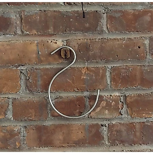 NAHANCO SHKLGBC Jeans Hooks - 7" Satin Chrome - 12 Count