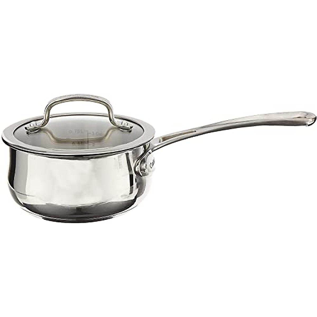Cuisinart 419-14 Contour Stainless 1-Quart Saucepan with Cover