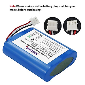 NASTIMA 300-10186 Li-ion Replacement Battery for ADT Command Smart Security Panel ADT5AIO-1 ADT5AIO-2 ADT5AIO-3 ADT7AIO-1 Honeywell ADT2X16AIO-1 ADT2X16AIO-2 | 3.6V/4.2V 8700mAh