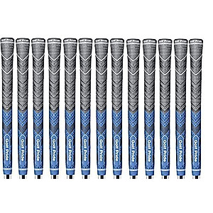Set of 13 NEW Golf Pride MCC Plus4 Grips, Blue, Standard