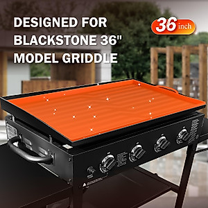 Silicone Griddle Mat for Blackstone 36 Inch Griddle - Griddle Cover Accessories for Blackstone - Keep Your Grill Clean - Protect Griddle from Small Animals, Debris, and Rust