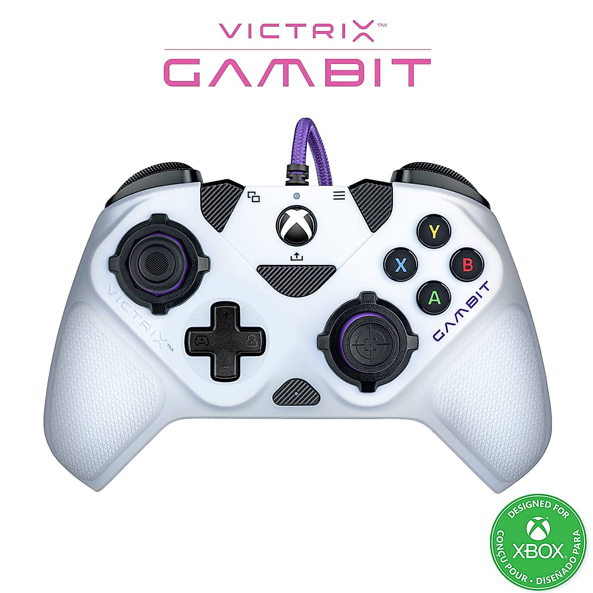 Victrix Gambit World's Fastest Licensed Xbox Controller, Elite Esports Design with Victrix Pro AF Wired Professional Esports Gaming Headset