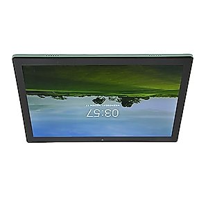SHYEKYO 10.1 Inch Tablet, 6GB RAM 64GB ROM 5G WiFi Dual SIM Dual Standby 10.1 Inch Tablet PC 8MP Rear Camera Work to Learn for Android10 (Green)