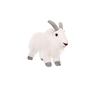 Wild Republic Mountain Goat Plush, Stuffed Animal, Plush Toy, Gifts for Kids, Cuddlekins 8 Inches