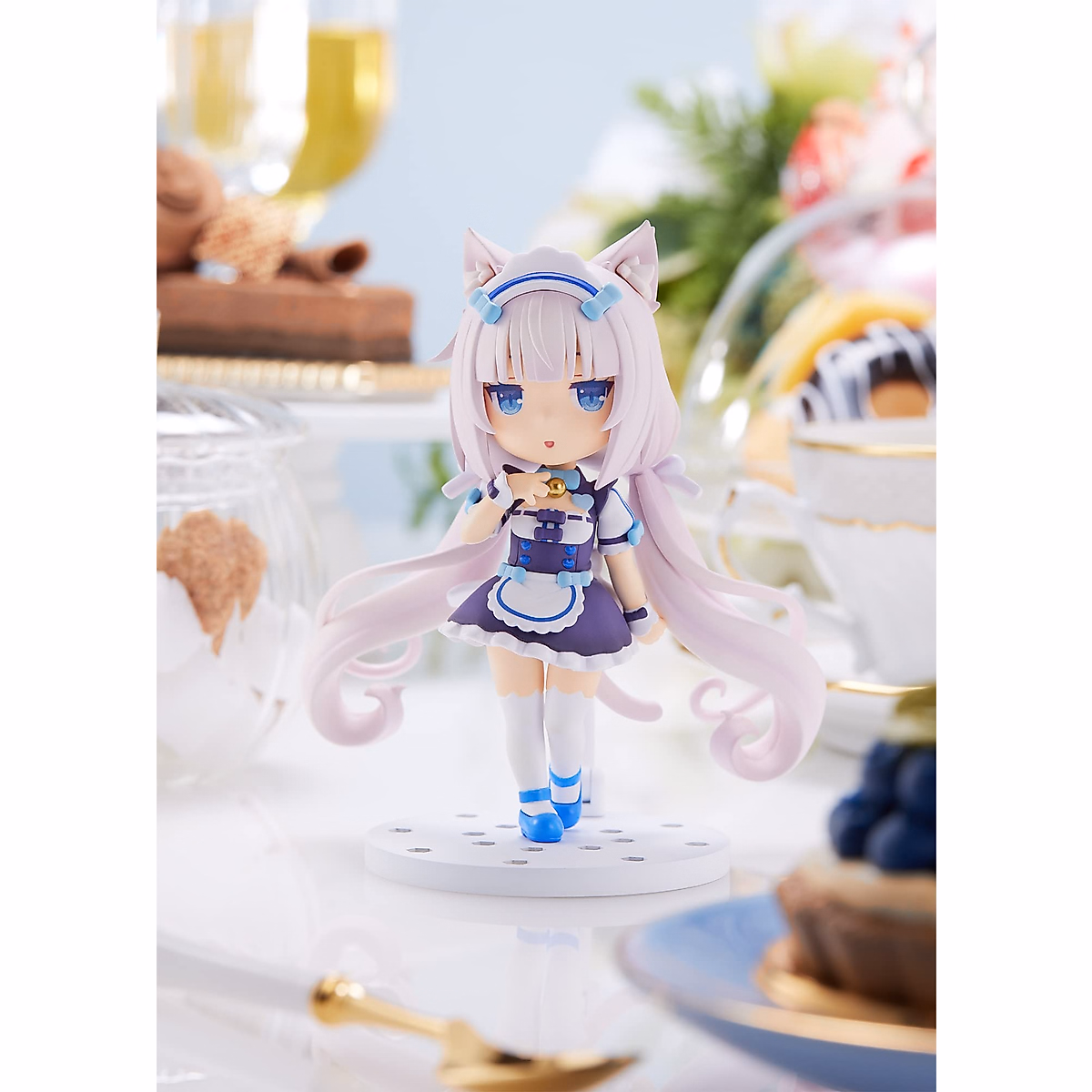 Plum Nekopara: Vanilla Mini-Figure 100 Non-Scale PVC Figure, Multicolor, 4 inches