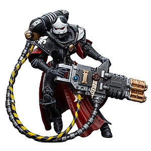 HiPlay JoyToy Warhammer 40K Collectible Figure: Adepta Sororitas Retributor with Heavy Flamer 1:18 Scale Action Figures JT8131 (Heavy Flamer JT8131)