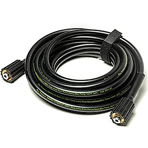 Greenworks 25-Foot Universal 1/4-Inch 3300 PSI Pressure Washer Hose 5202702