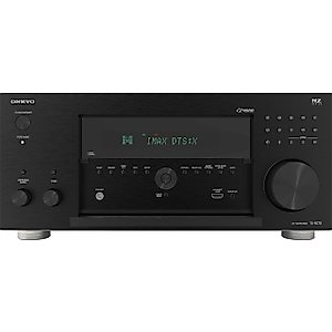 Onkyo TX-RZ70 11.2 Channel AV Receiver - 140 Watts Per Channel, Dirac Live Out of Box, Dirac Bass Control Compatible, Works with Sonos Certified, Studio Grade Processing, and More!