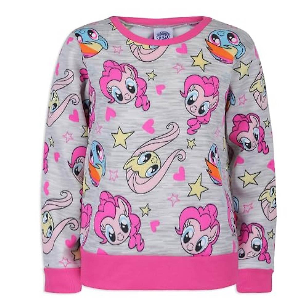 My Little Pony Girls Long Sleeve Sweatshirt and Pants Set for Little and Big Kids