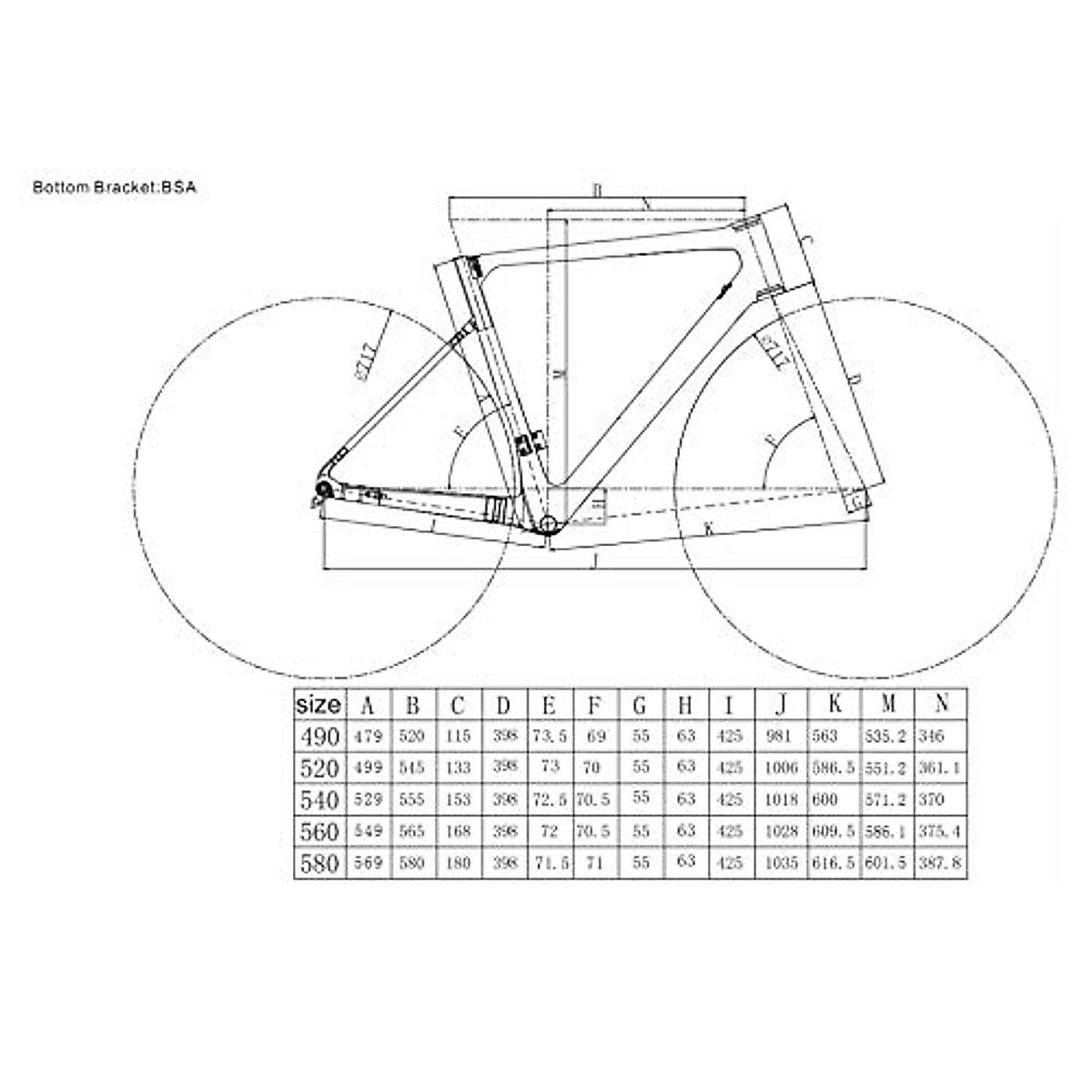 Seraph Superlight Full Inner Carbon Fiber Road Racing Bike Bicycle Frame New