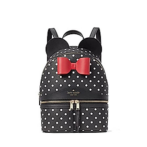 Kate Spade disney x kate spade new york minnie dome backpack Polka Dot Leather