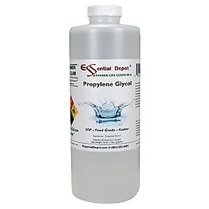 Propylene Glycol - USP - Kosher - Food Grade - USP - Kosher - 36 oz net wt in a 1 Quart Safety Sealed HDPE Container with resealable Cap