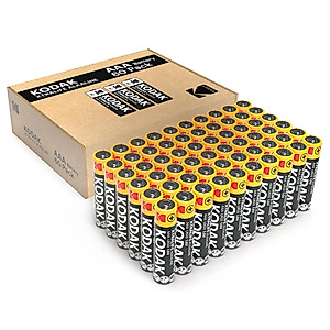 KODAK AAA Batteries 60 Pack - with 10 Years Shelf Life Long Lasting Alkaline Batteries AAA Size Pack, 1.5V Mignon LR03 MN1500 AM3 Triple A Batteries, Leak Proof AAA Battery Pack…