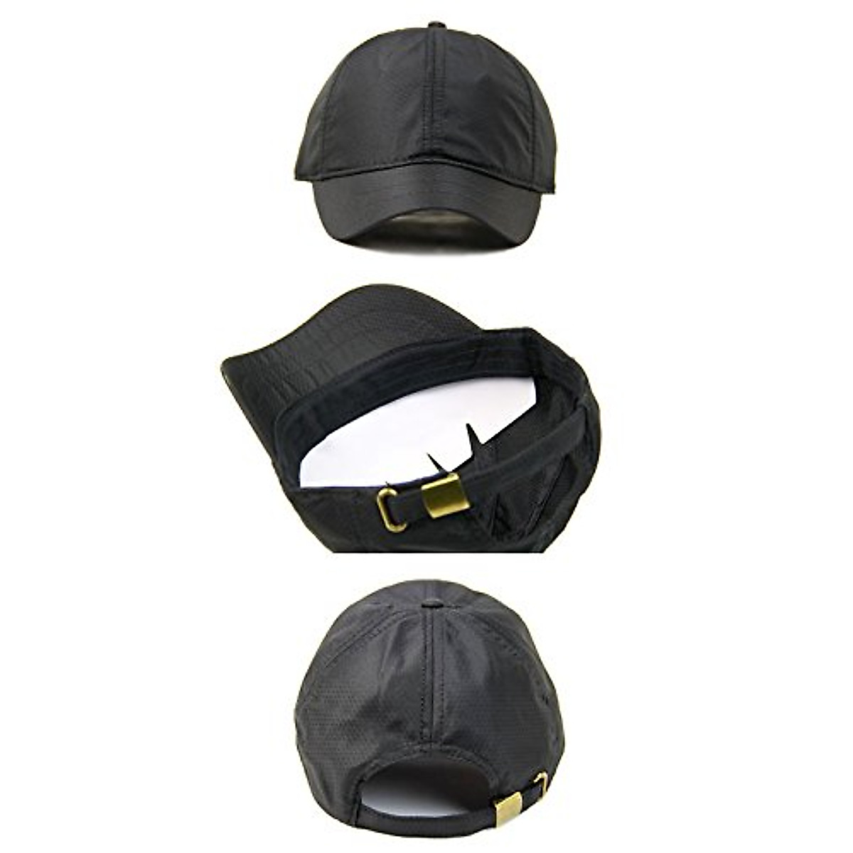 Adjustable Men and Women Sun Hat Breathable Short Brim Baseball Cap