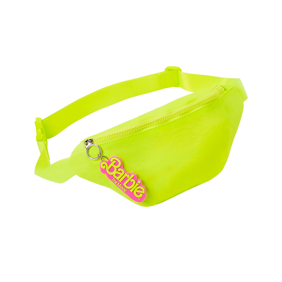 Spirit Halloween Barbie the Movie Green Fanny Pack | Officially Licensed | Barbie Accessories | Halloween Costumes | Neon Belt Bag | Official Barbie
