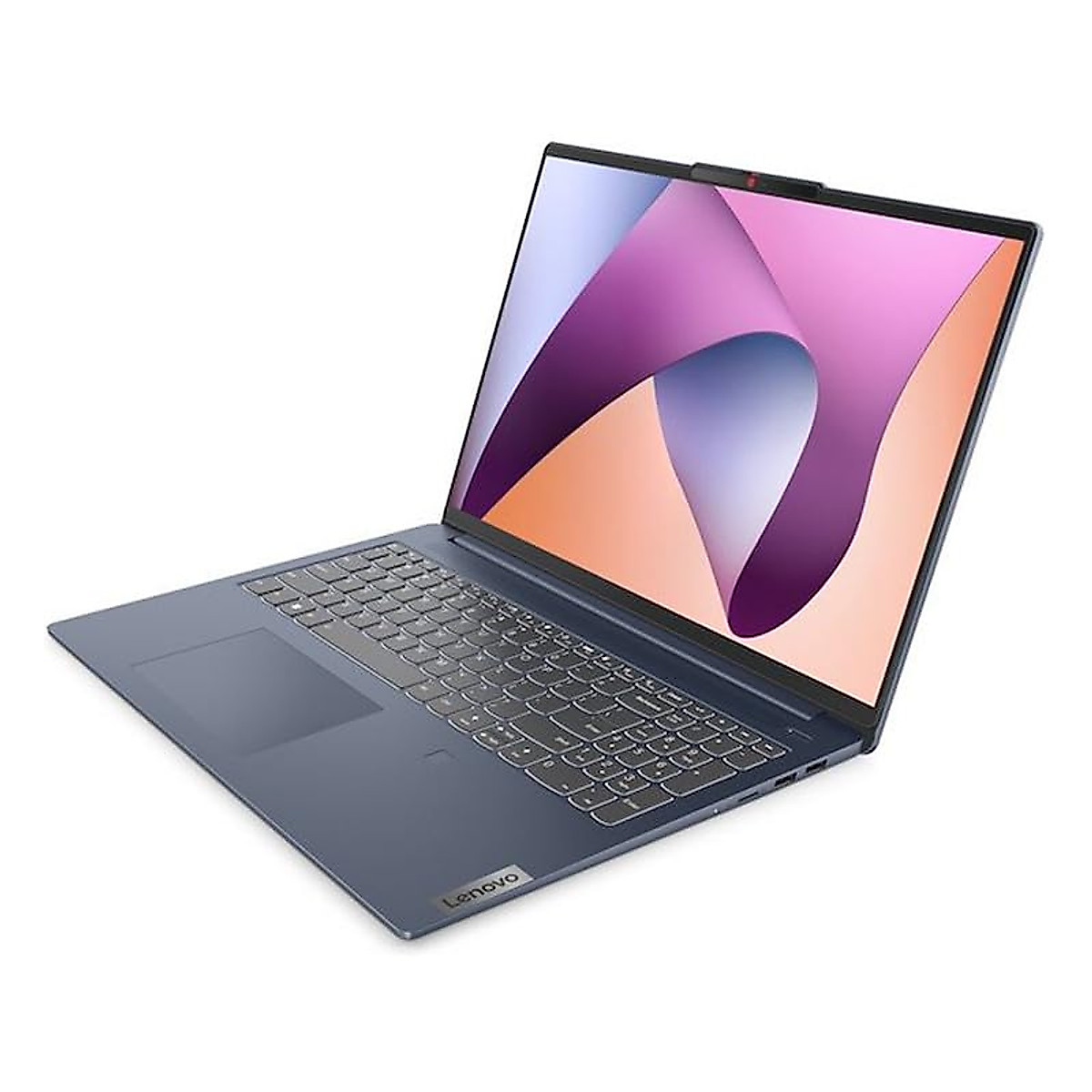 Lenovo IdeaPad Slim 5 16" WUXGA (1920 X 1200) IPS Touch Laptop, AMD Ryzen 7 7730U (8 Core) 2 GHz, 16GB RAM, 512GB PCIe SSD, Backlit Keyboard, Fingerprint Reader, Windows 11, Abyss Blue, EAT Cloth