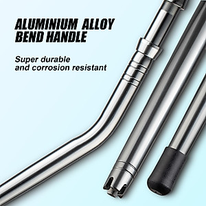 FISHAPPY Saltwater Offshore Bent Butt Heavy Trolling Fishing Rod Big Game Conventional Boat Fishing Rod with Roller Guides 6' (6' - 80-150lbs - Bent Butt II)