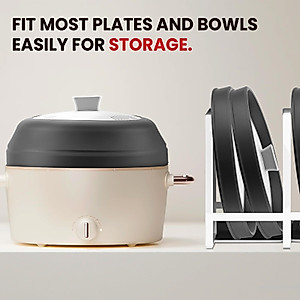 Maywe Tanso Collapsible Microwave Cover for Food,Large 11" Microwave Splatter Cover Silicone Splatter Guard Lid for 6-11 inch Plate Dish Bowl,Dishwasher Safe|Heavy Duty|BPA Free