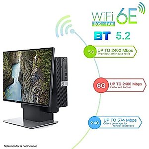 Dell OptiPlex 7070 SFF Desktop Computer PC, Intel 8 Core i7-9700 3.0GHz up to 4.70GHz,32GB DDR4 Ram New 1TB NVMe M.2 SSD,AX210 Built-in WiFi 6E,Windows 11 Pro, Wireless Keyboard & Mouse(Renewed)