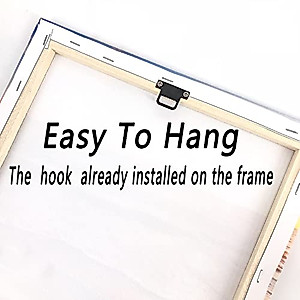 Abstract Bohemian Wall Art Sun Prints - Boho Line Poster Pictures Mid Century Canvas Artwork Framed 12x16 Inches Plant Leaf Minimalist Painting Home Decoration for Bedroom Bathroom Living Room Decor