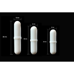 PTFE Magnetic Stirrer Mixer Stir Bar Spinbar Stirring (35mm 30mm 28mm 25mm 20mm 12mm 10mm)