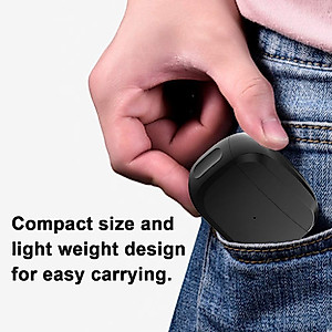 leChivée Replacement Charging Case Compatible with Jabra Elite Active 65t and Jabra Elite 65t, Earbuds Protective Substitute Cover with Built-in Battery (Charger Case Only, Earbuds not Included)