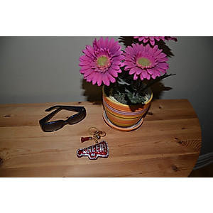 Popfizzy Red Cheer Keychains for Girls, Bling Cheerleader Backpack Keychain, Cheerleading Bag Charm, Cheer Gift, Cheer Pom Pom Keychain