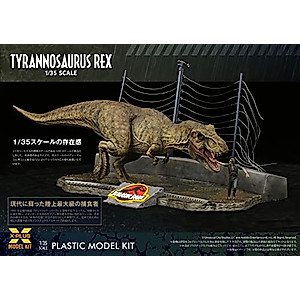 X-Plus Jurassic Park: Tyrannosaurus Rex 1:35 Scale Plastic Model Kit