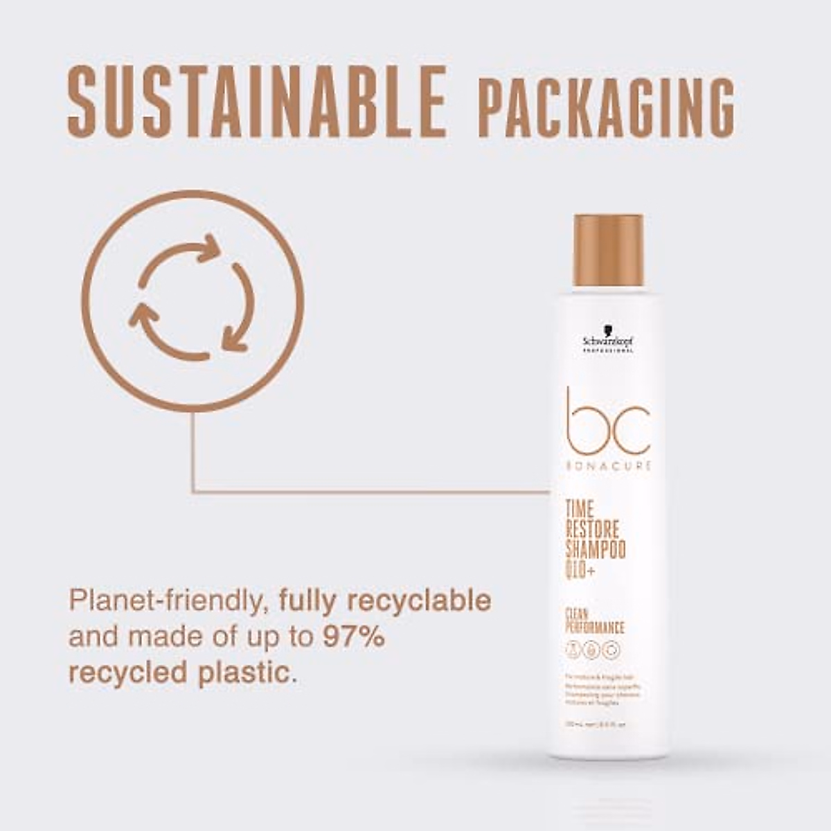 BC BONACURE Q10+ Time Restore Micellar Shampoo, 8.5-Ounce