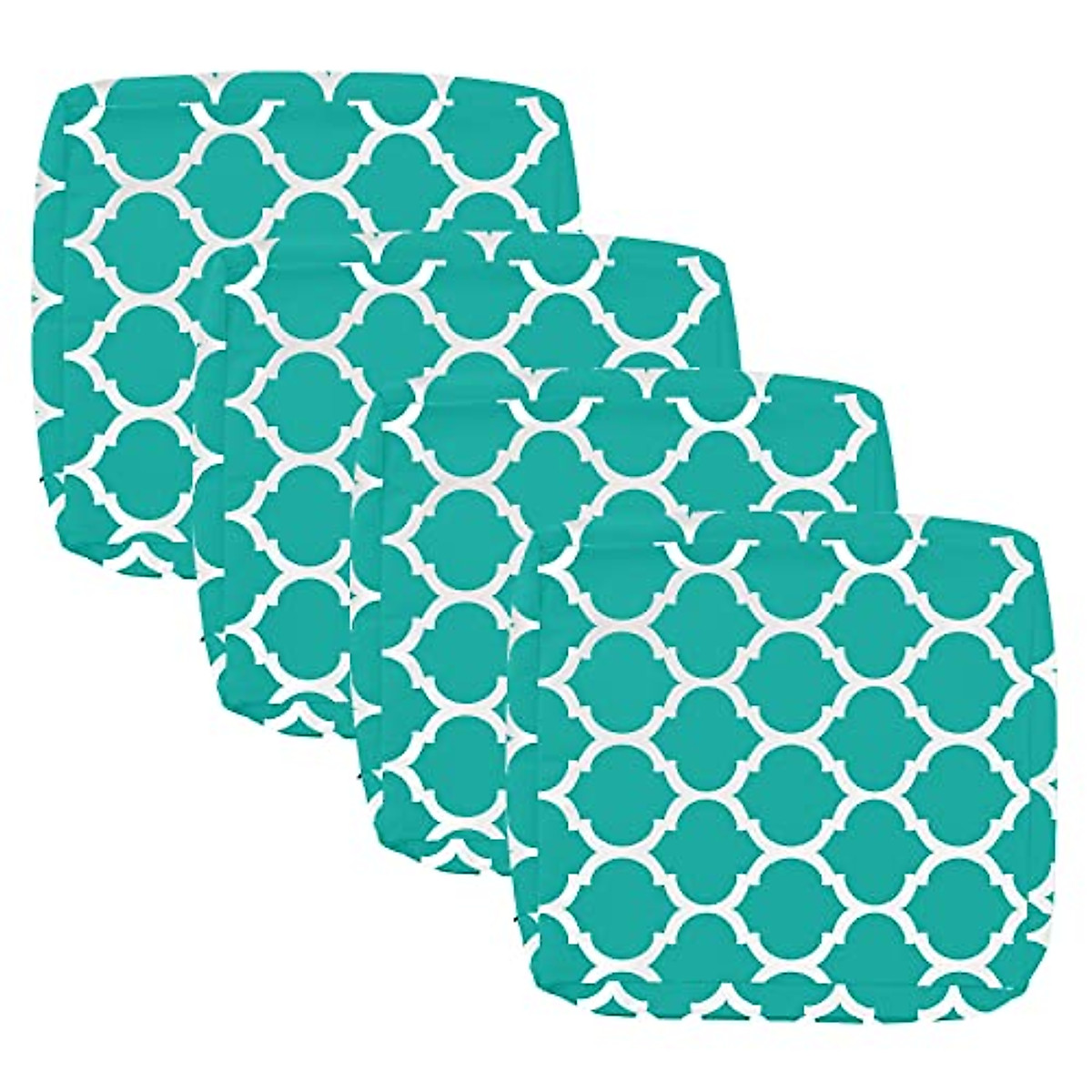 idee-home Patio Cushion Covers Replacement, Outdoor Cushion Covers Slipcovers for Patio Furniture, Couch Seat Cushions Cover with Zipper, Sunbrella Waterproof Slip Covers Outside (Set of 6, 22x24 in)