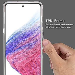 J.west Galaxy A53 5G Case 6.5-inch, Grey Marble Print Pattern Design Cute Graphics Stone Slim Protective Sturdy Women Girls Soft Silicone Phone Cases Cover for Samsung Galaxy A53 5G 2022