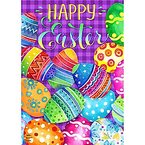 SupaDiya Easter Eggs Diamond Painting Kits for Adults Beginner, Full Drill Round Diamond Dots DIY 5D Diamond Art Kits, Paint by Numbers Adults Gem Art Painting Kit for Home Wall Decor (12x16 inch)