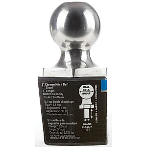 Reese Towpower 7011300 Stainless Steel Interlock 2" Hitch Ball