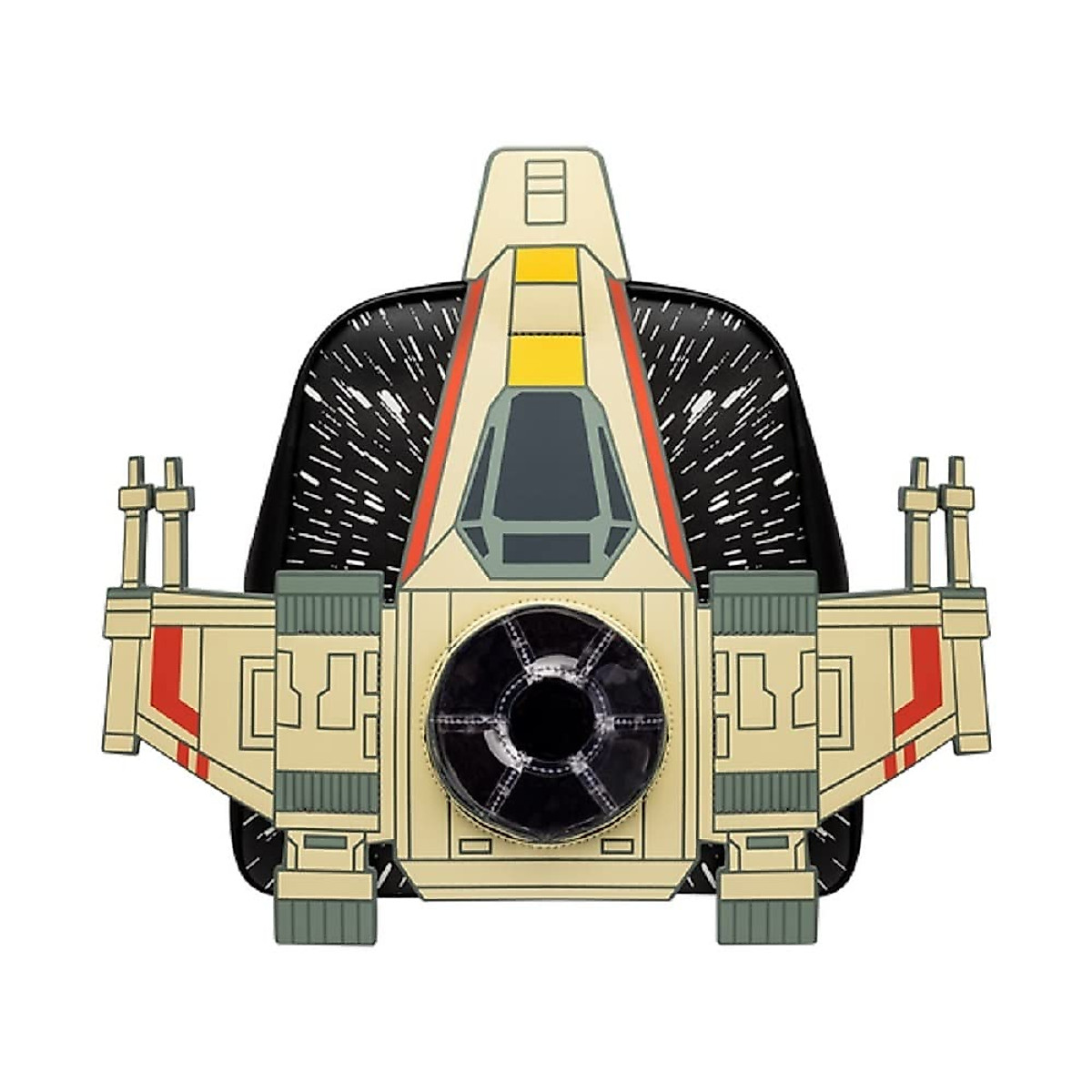 Loungefly Star Wars: R2-D2 X-Wing Backpack (Star Wars Celebration 2022 Convention Exclusive), Multicolour, One size