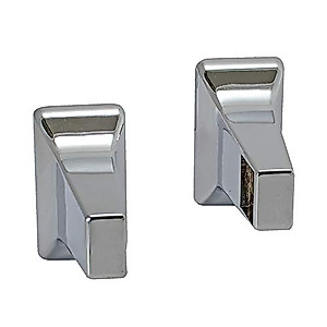 EZ-FLO 15155 Bathroom Towel Bar Brackets with Concealed Screws, Chrome
