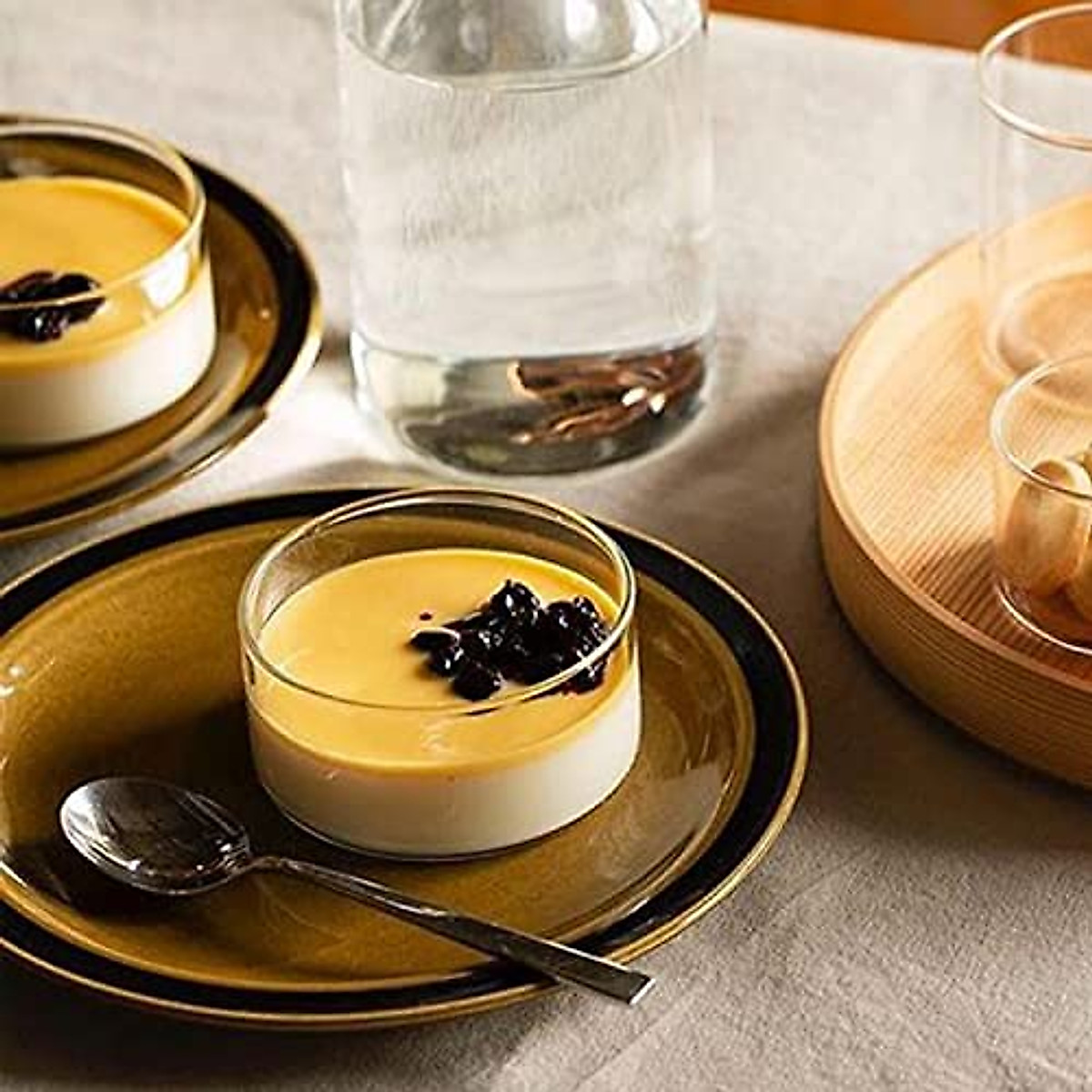 Borosil Small Glass Bowls, 6 Oz, Set of 6, Clear Glass Ramekin, Lightweight Katori Bowls for Kitchen, Heat Resistant, Glass Prep Bowls, Glass Desserts Cups, Condiment Bowls, Freezer &amp; Dishwasher Safe