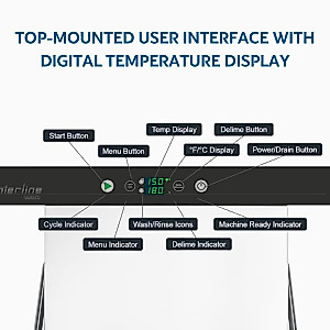 Hobart Centerline CDL-1 dishwasher low temp door-type with chemical pump