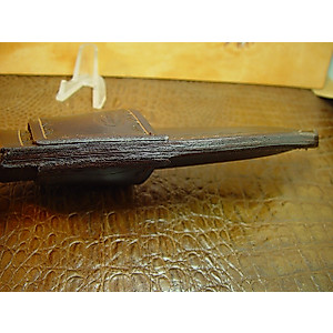 Leather Knife Sheath/Leather Knife Case/Leather Knife Holster Made To Fit A Buck Selkirk 863 Knife